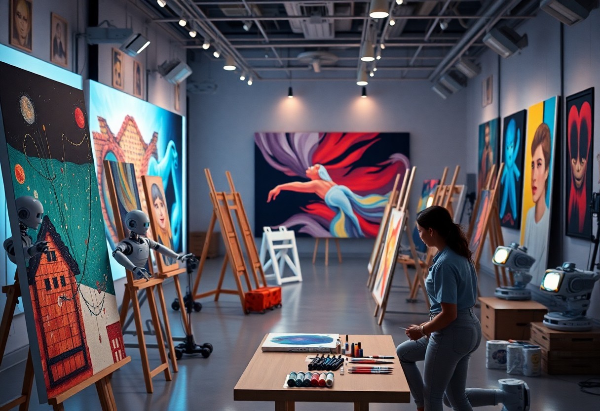 AI Agents in the Art World - Innovations in Creativity - RPG Wallpapers